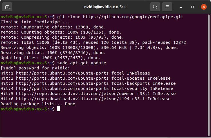 How to Download & Build MediaPipe on NVIDIA Jetson Xavier NX?